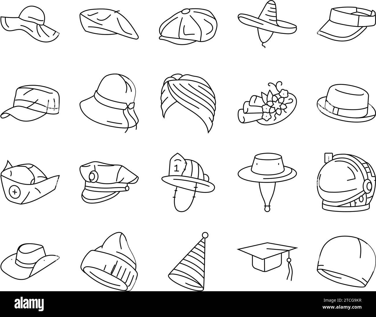 Stylish blue hat Black and White Stock Photos & Images - Alamy