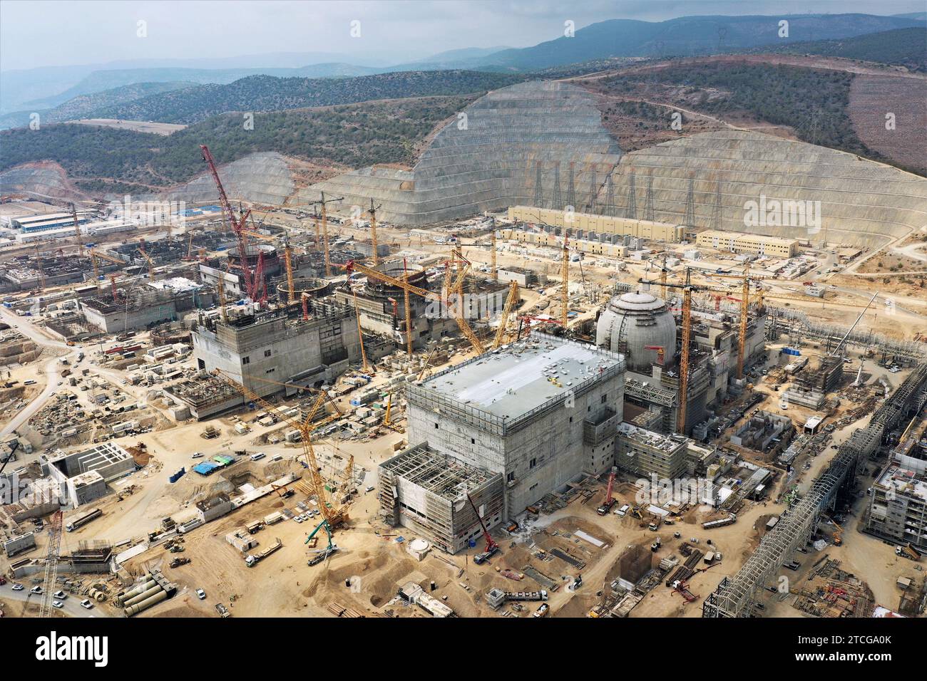 Mersin, T?Rkiye. 12th Dec, 2023. Photo taken on Dec. 12, 2023 shows the ...