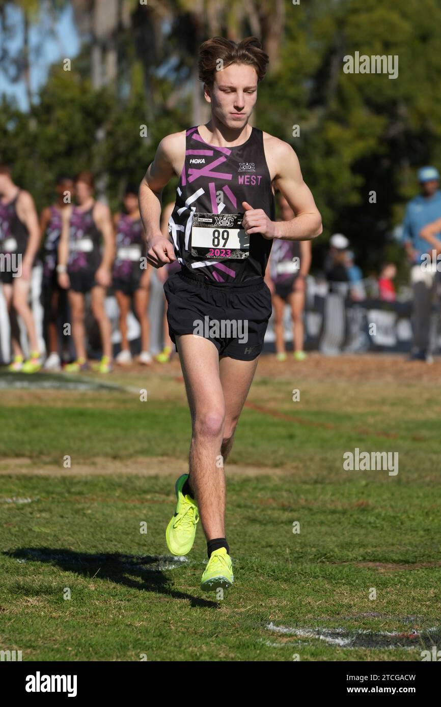 Carter Spradling places 36th in the boys race in 16:07.7 during the ...