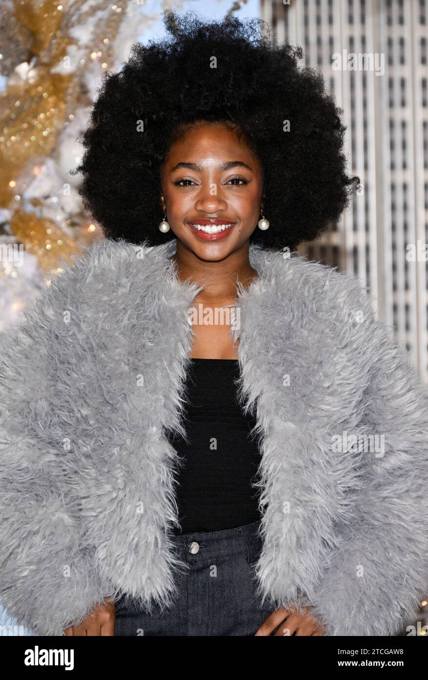 Leah Sava Jeffries from "Percy Jackson and the Olympians" visits the ...