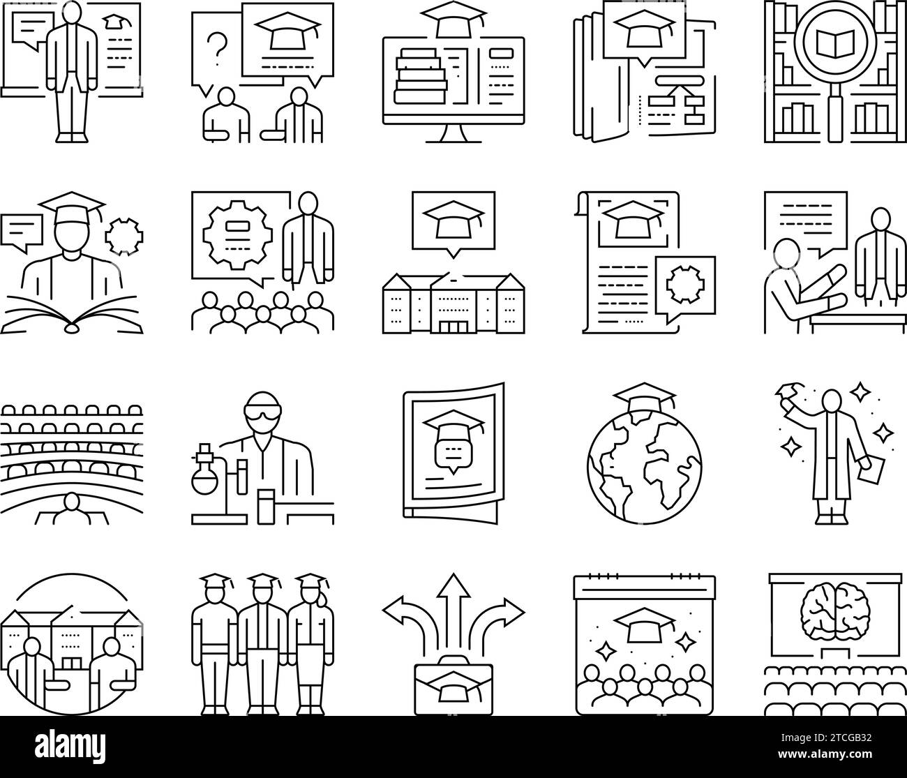 college teacher student class icons set vector Stock Vector Image & Art ... college teacher student class icons set vector Stock Vector Image & Art ...