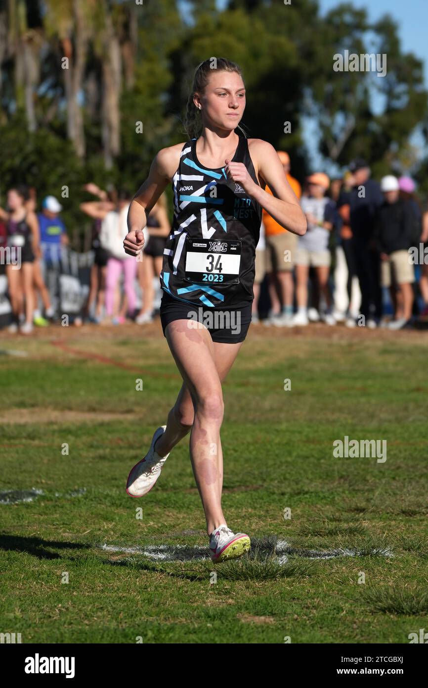 Jessica jazwinski places ninth in girls race in 17 hi-res stock ...