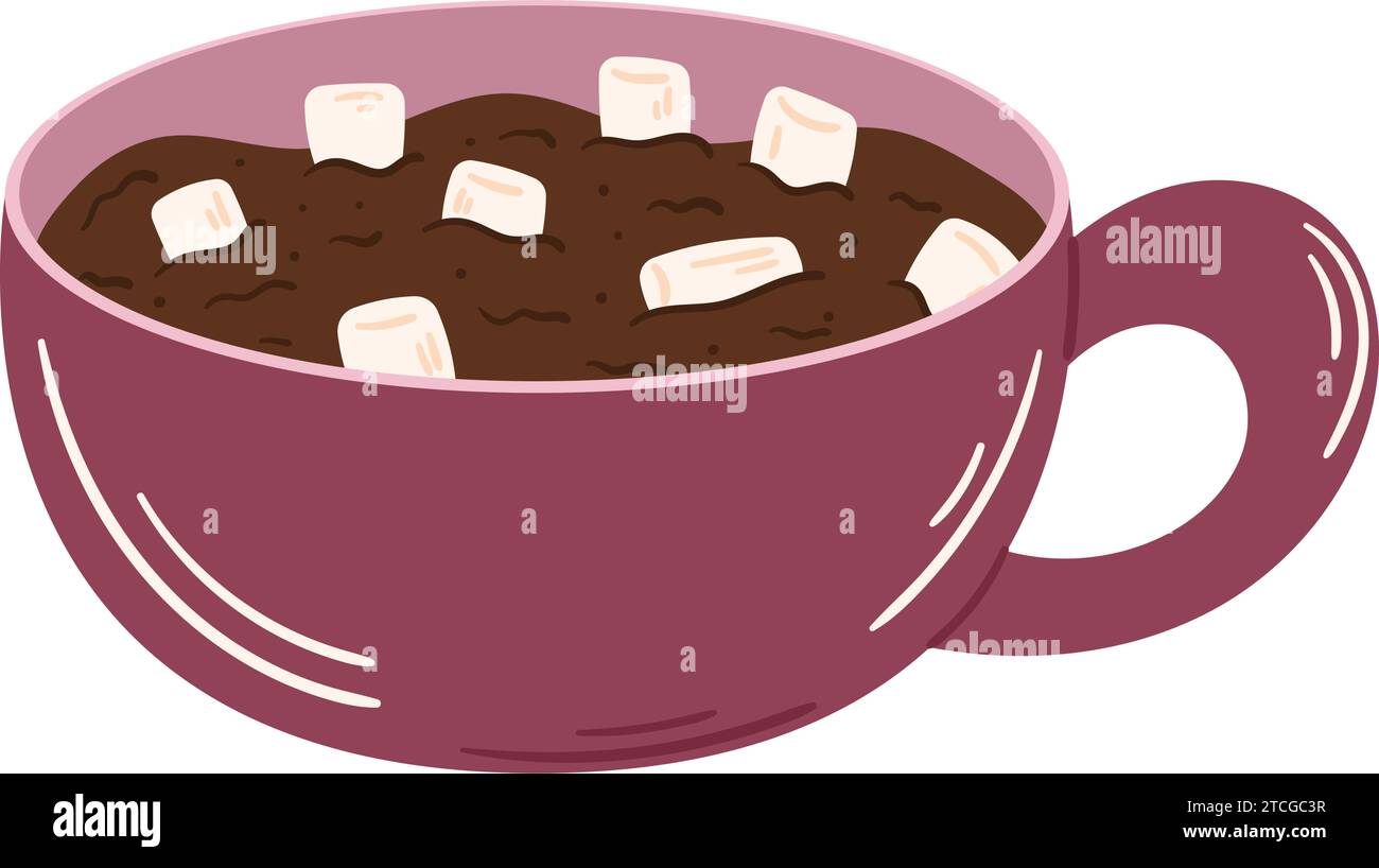 Christmas marshmallows Stock Vector Images - Alamy