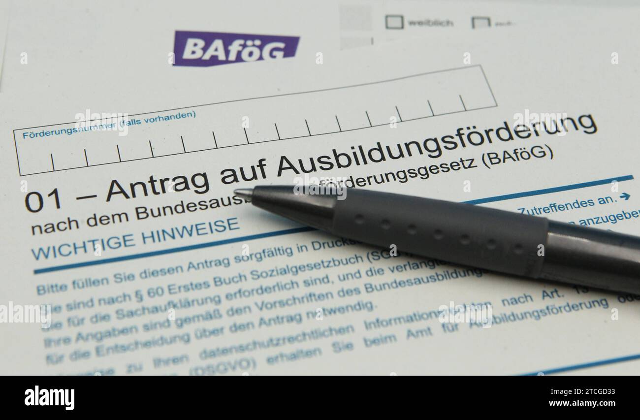 Bafog antrag hi-res stock photography and images - Alamy