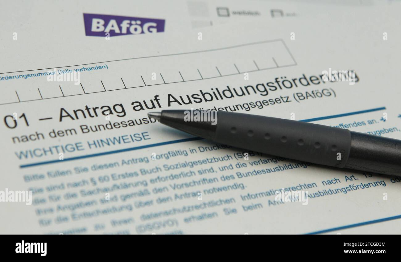 Bafog antrag hi-res stock photography and images - Alamy