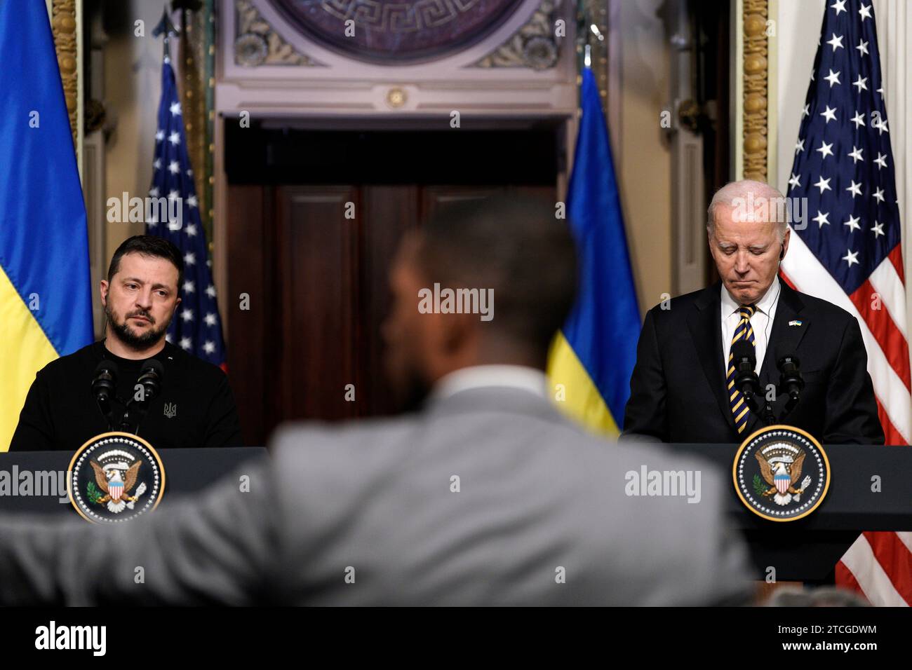 Washington, Vereinigte Staaten. 12th Dec, 2023. United States President ...