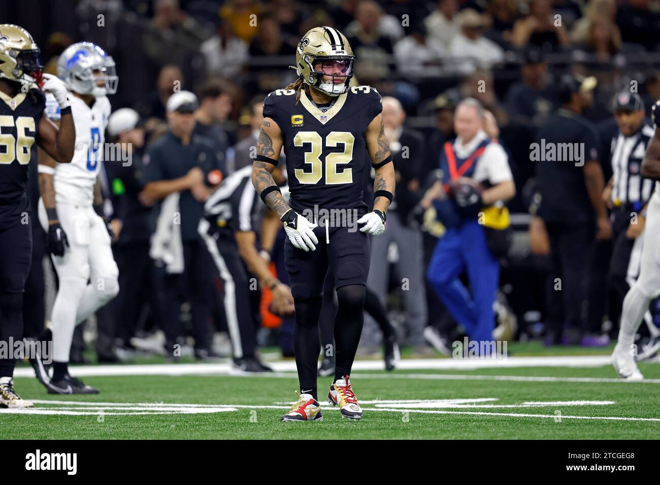 New Orleans Saints safety Tyrann Mathieu (32) during an NFL football ...