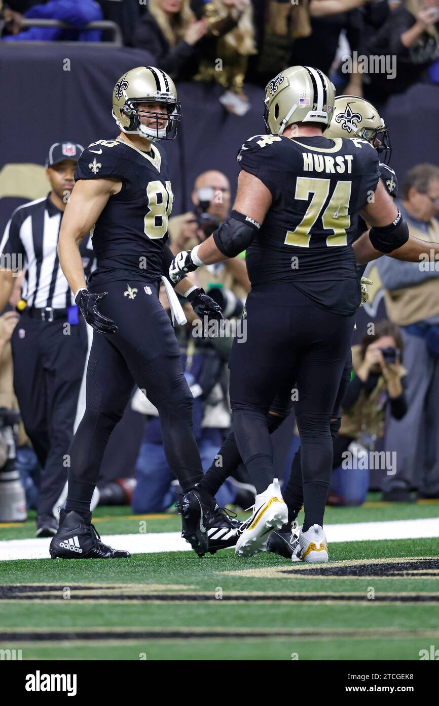 New Orleans Saints tight end Jimmy Graham (80) offensive tackle James ...