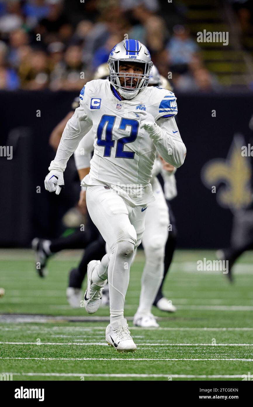 Detroit Lions linebacker Jalen Reeves-Maybin (42) during an NFL ...