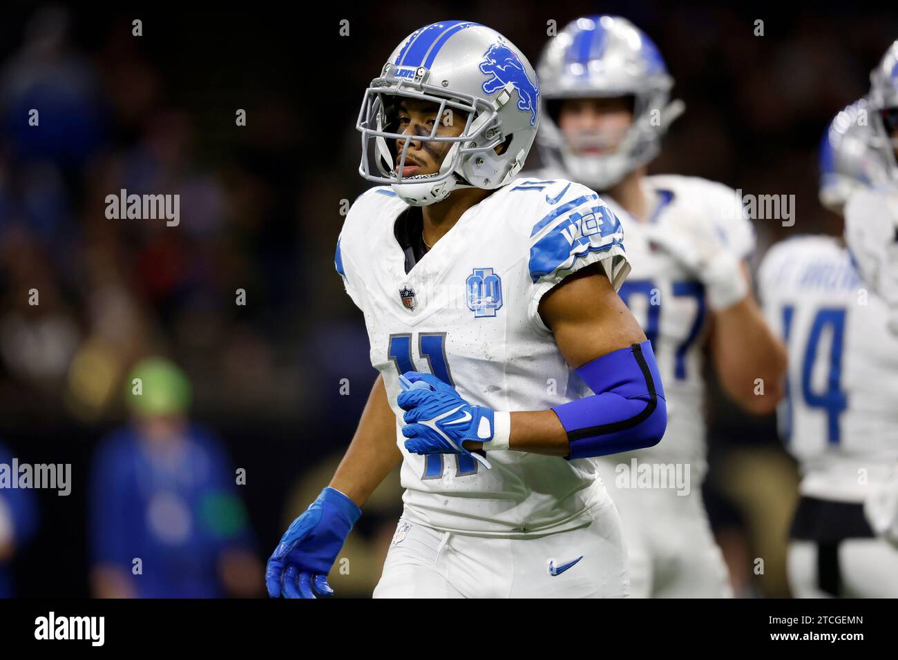 Detroit Lions wide receiver Kalif Raymond (11) during an NFL football ...