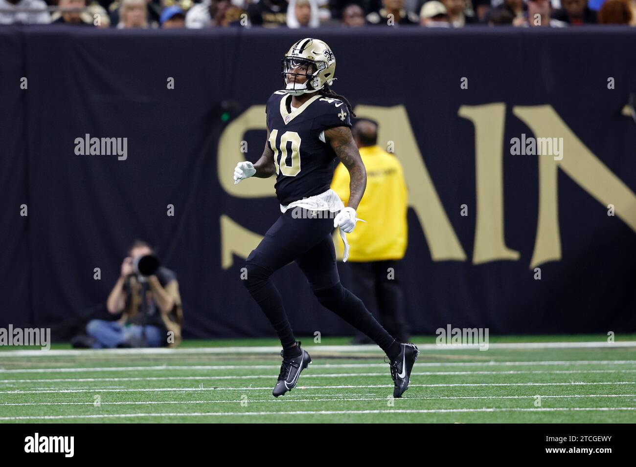 New Orleans Saints wide receiver Marquez Callaway (10) during an NFL ...