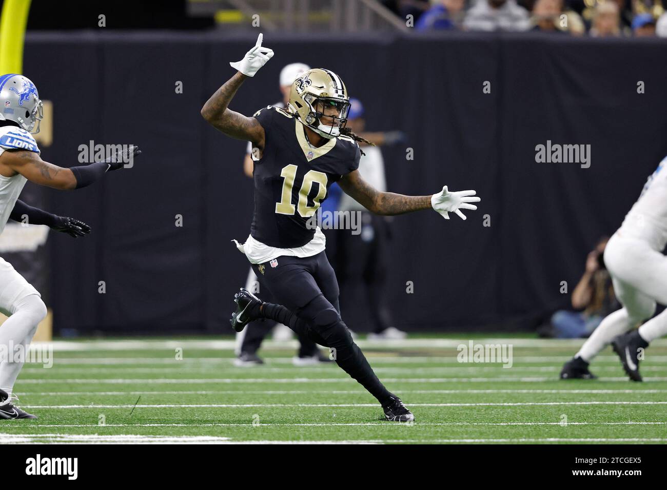 New Orleans Saints wide receiver Marquez Callaway (10) during an NFL ...