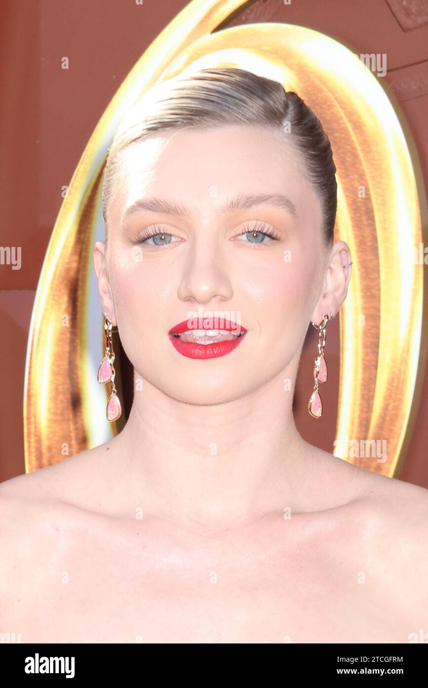 Anna Sitar 12/10/2023 “Wonka” Los Angeles premiere held at the Regency ...