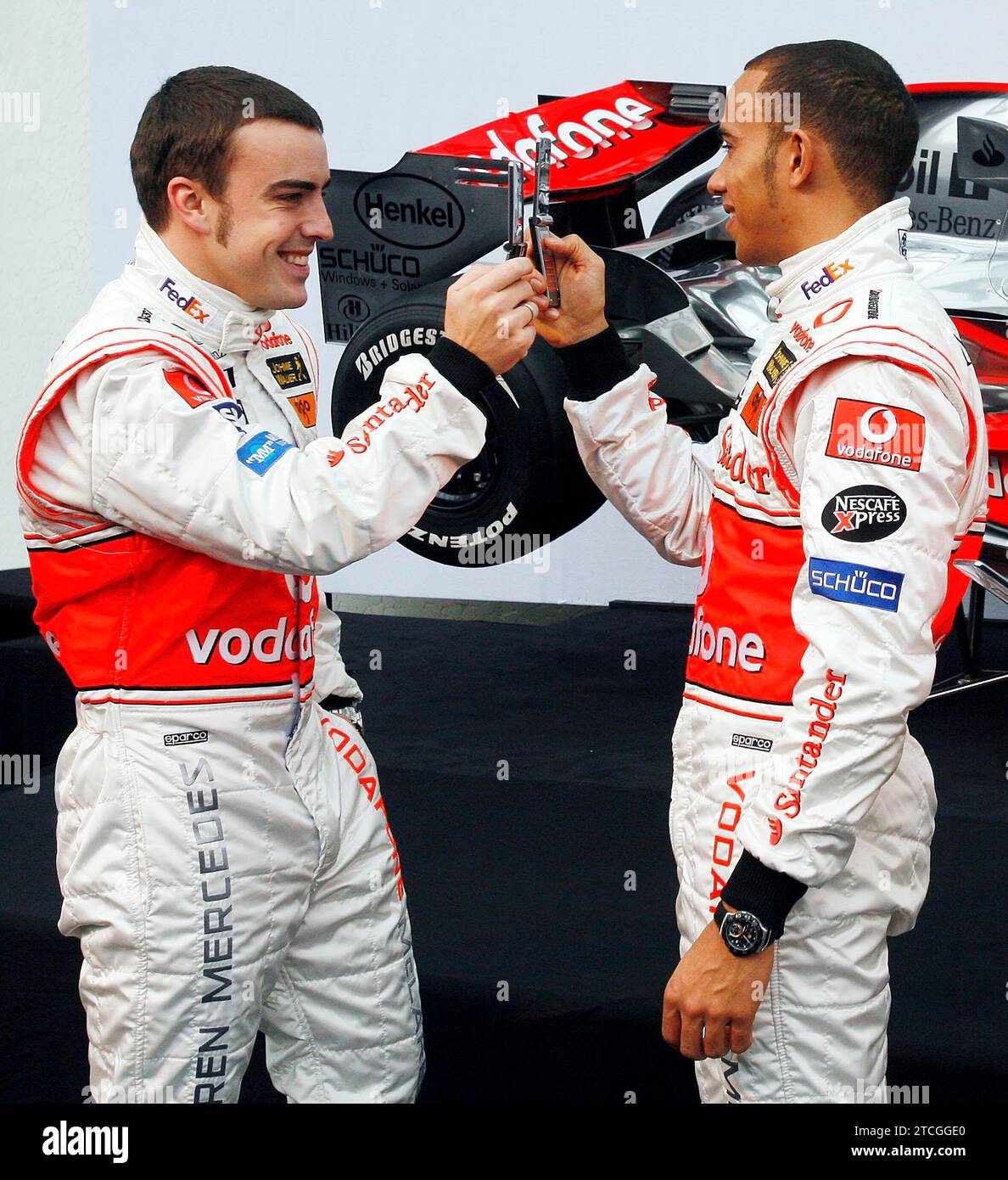 Mikel Ponce.....Valencia......15-01-07.......The Vodafone Mclaren ...