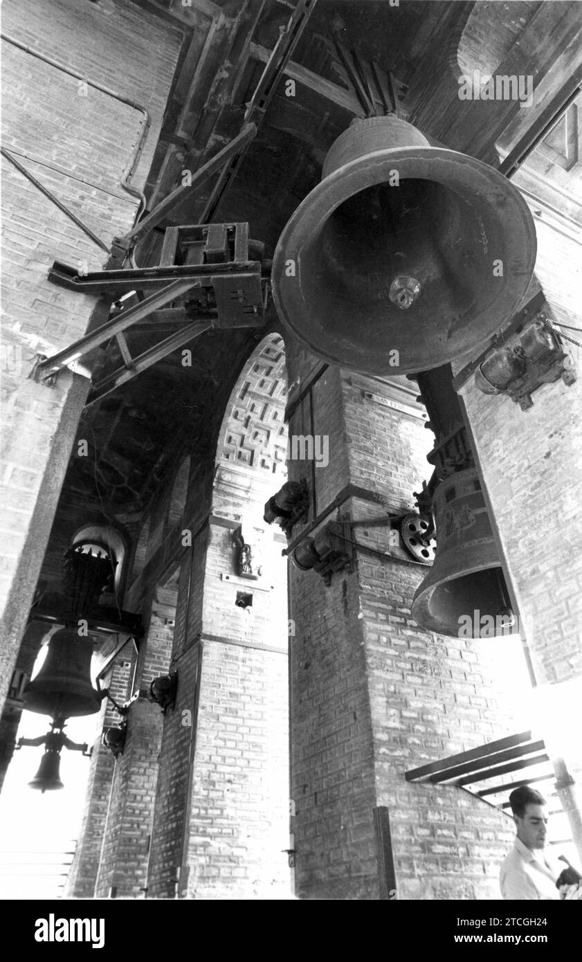09/28/1993. Saint Christopher's bell. Credit: Album / Archivo ABC ...