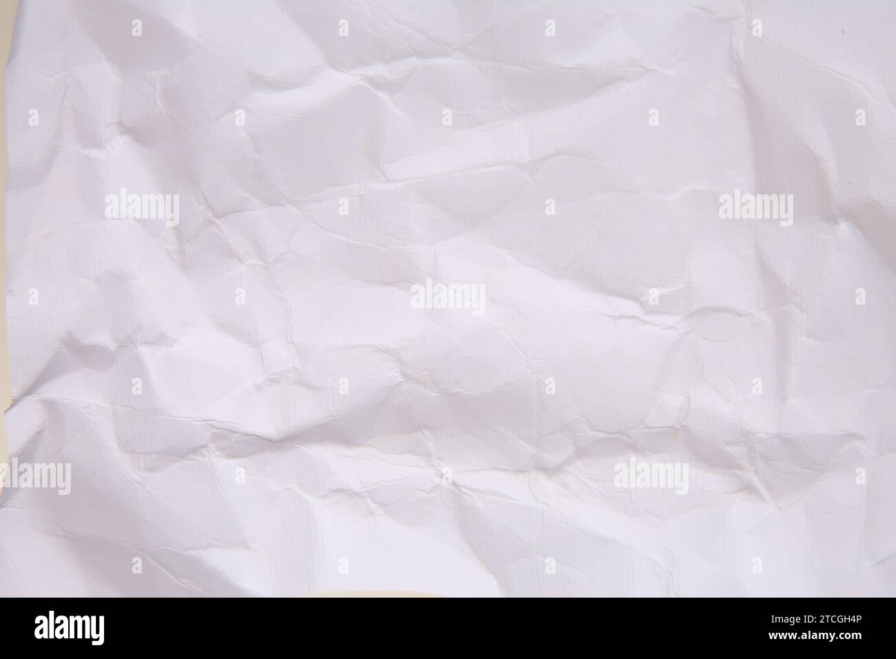 Texture of crumpled parchment paper as background, top view Stock Photo ...
