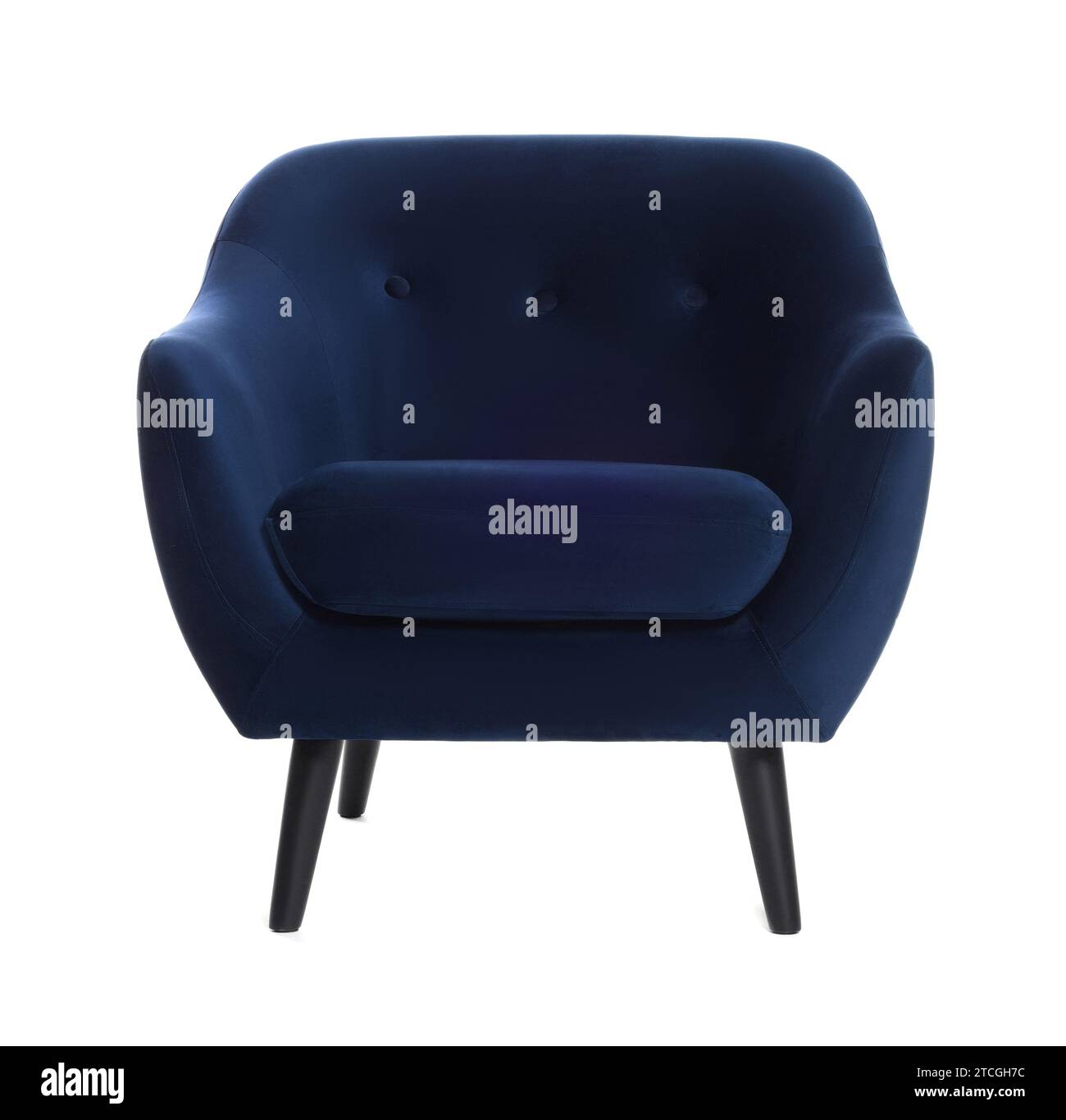 Interior dark room armchair Cut Out Stock Images & Pictures - Alamy