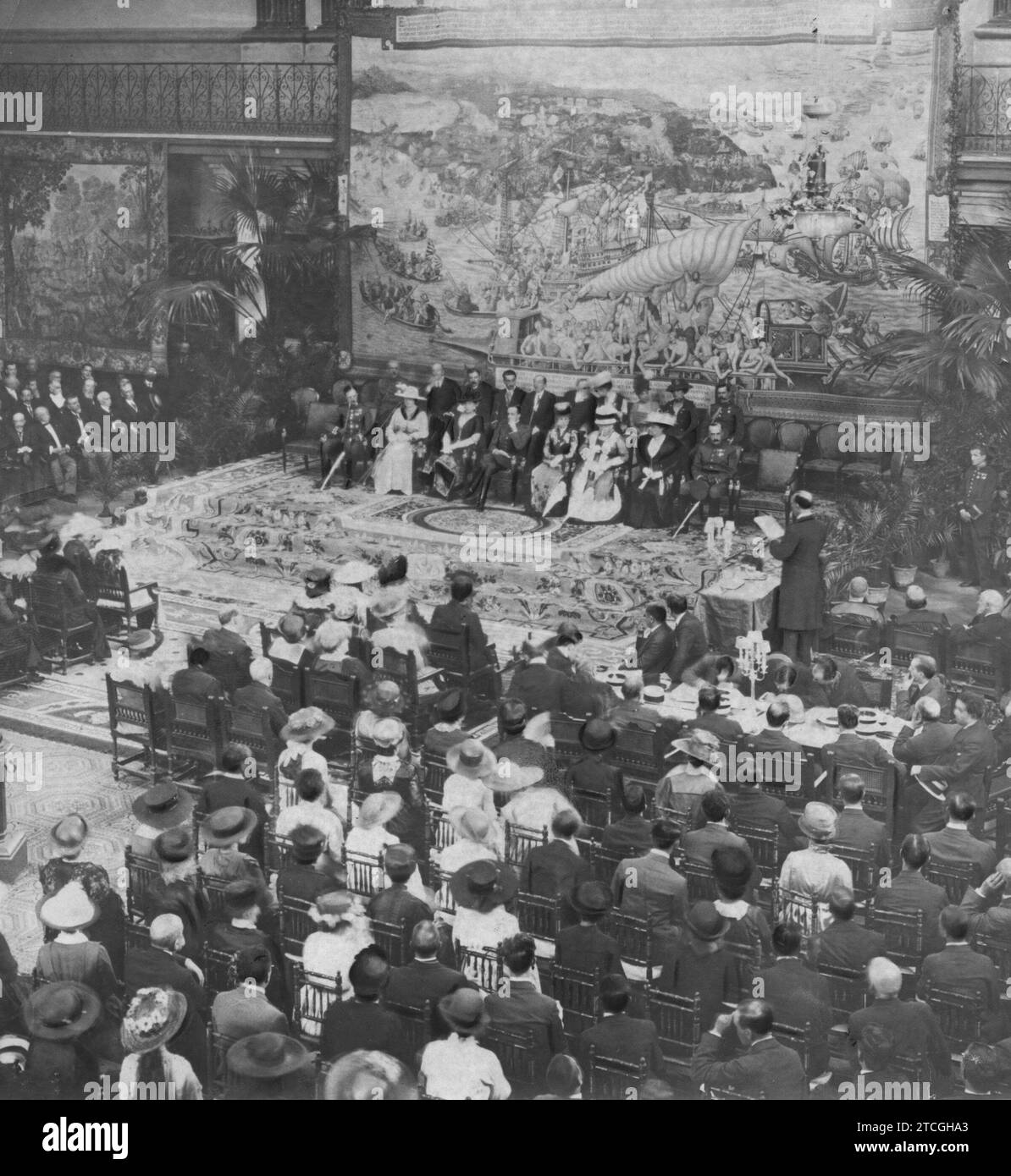 06/25/1917. In the Palace of Libraries and Museums. Appearance of the ...