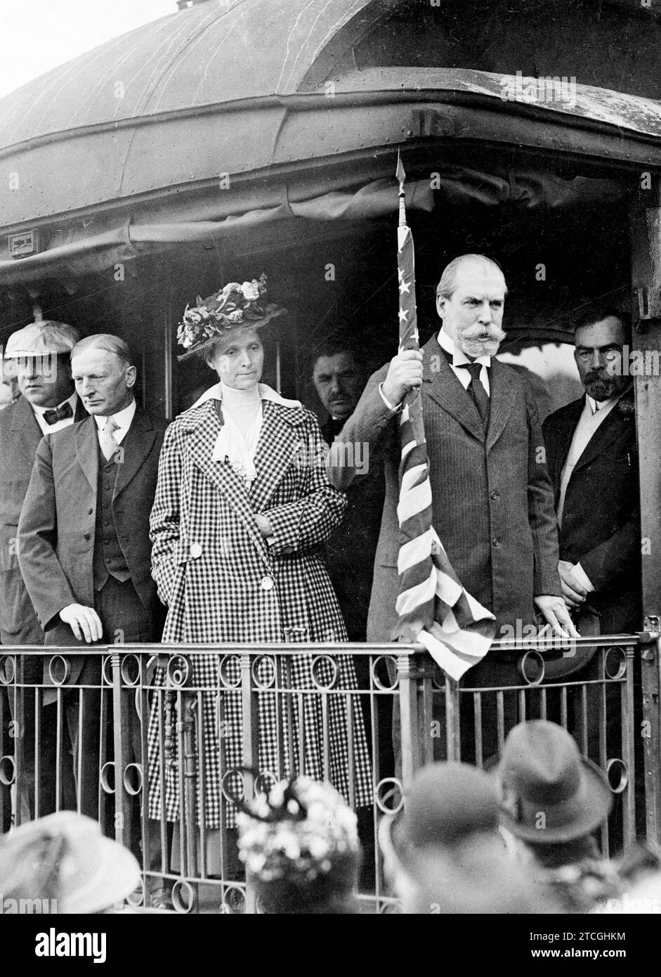 08/15/1916. The new president of the United States. Mr. Charles Evans ...