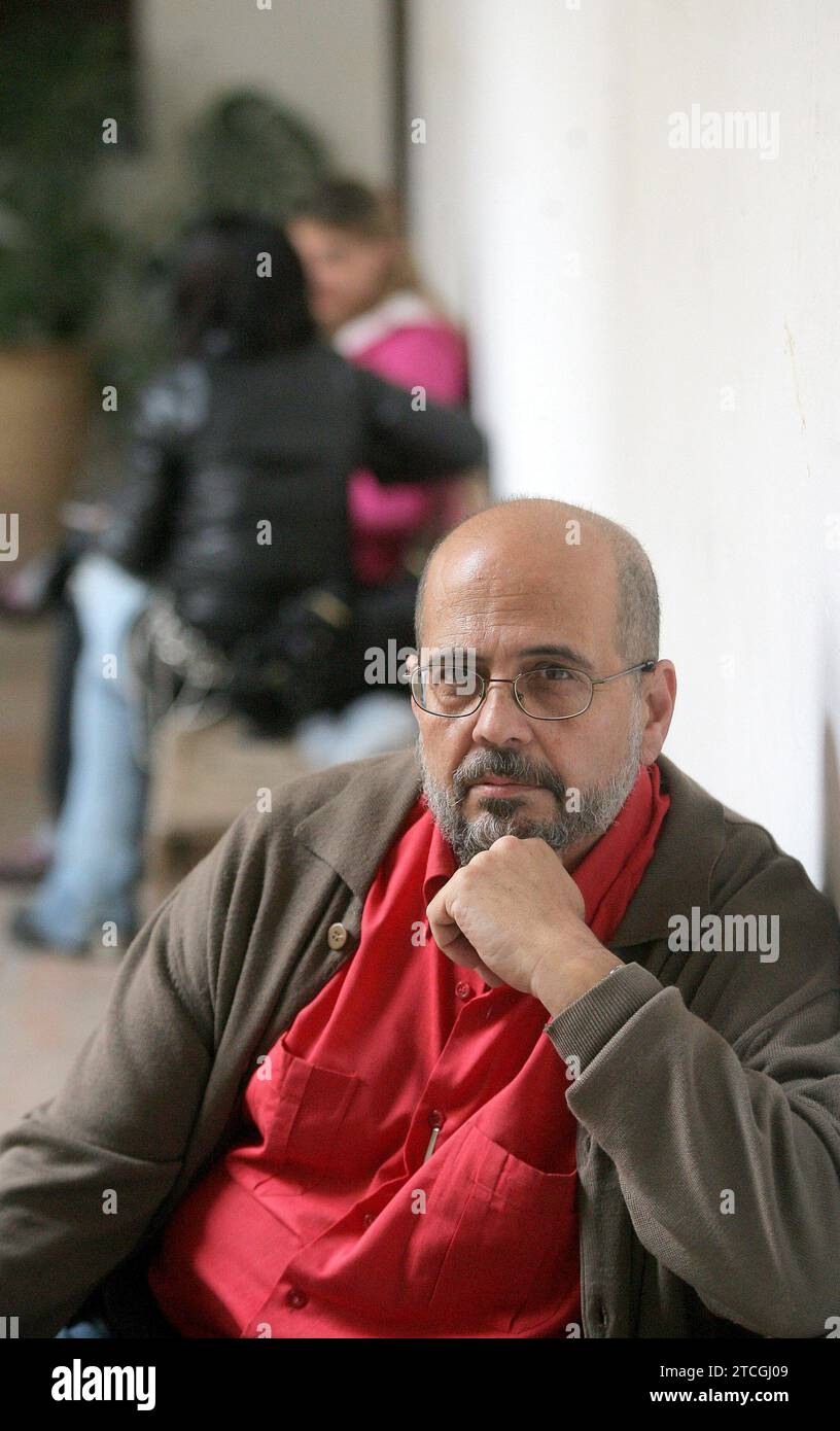 Córdoba, 05/02/2007. Jaime Brihuega, curator of the exhibition about ...