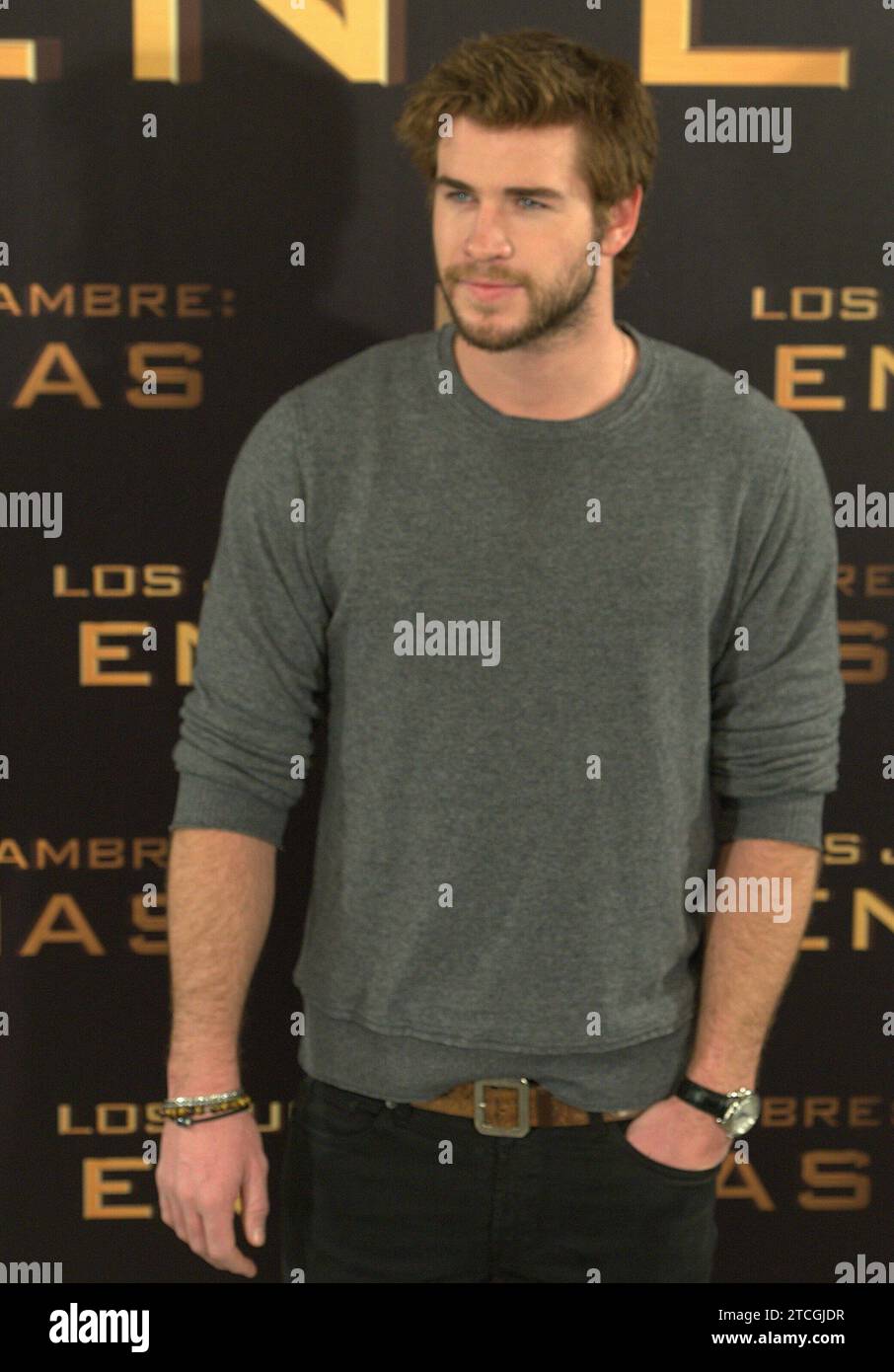 11/13/2013. Madrid. Spain. Hunger Games Photocall: Catching Fire. The ...