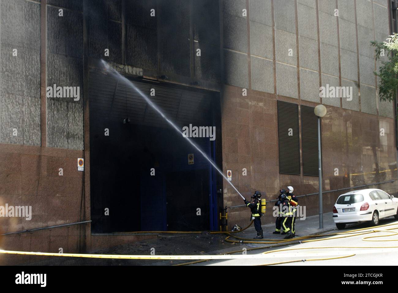 07/23/2007. Barcelona, 07/23/07. Members of the Barcelona Fire ...