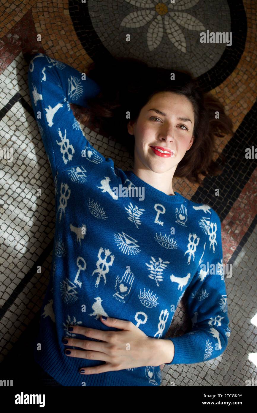 09/2/2013 Madrid. Brianda Fitz-James Stuart presents her new clothing ...