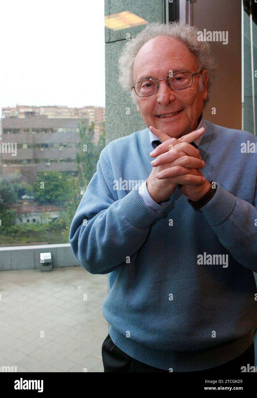 Madrid, 10/31/2008. Interview with the writer and scientific ...