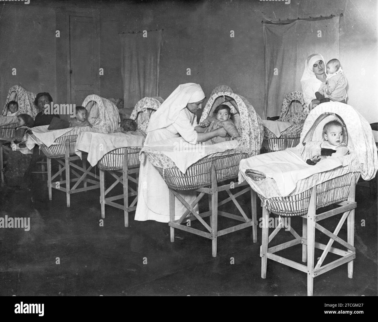 Paris (France), February 1917. Charity and war. First World War. A ...