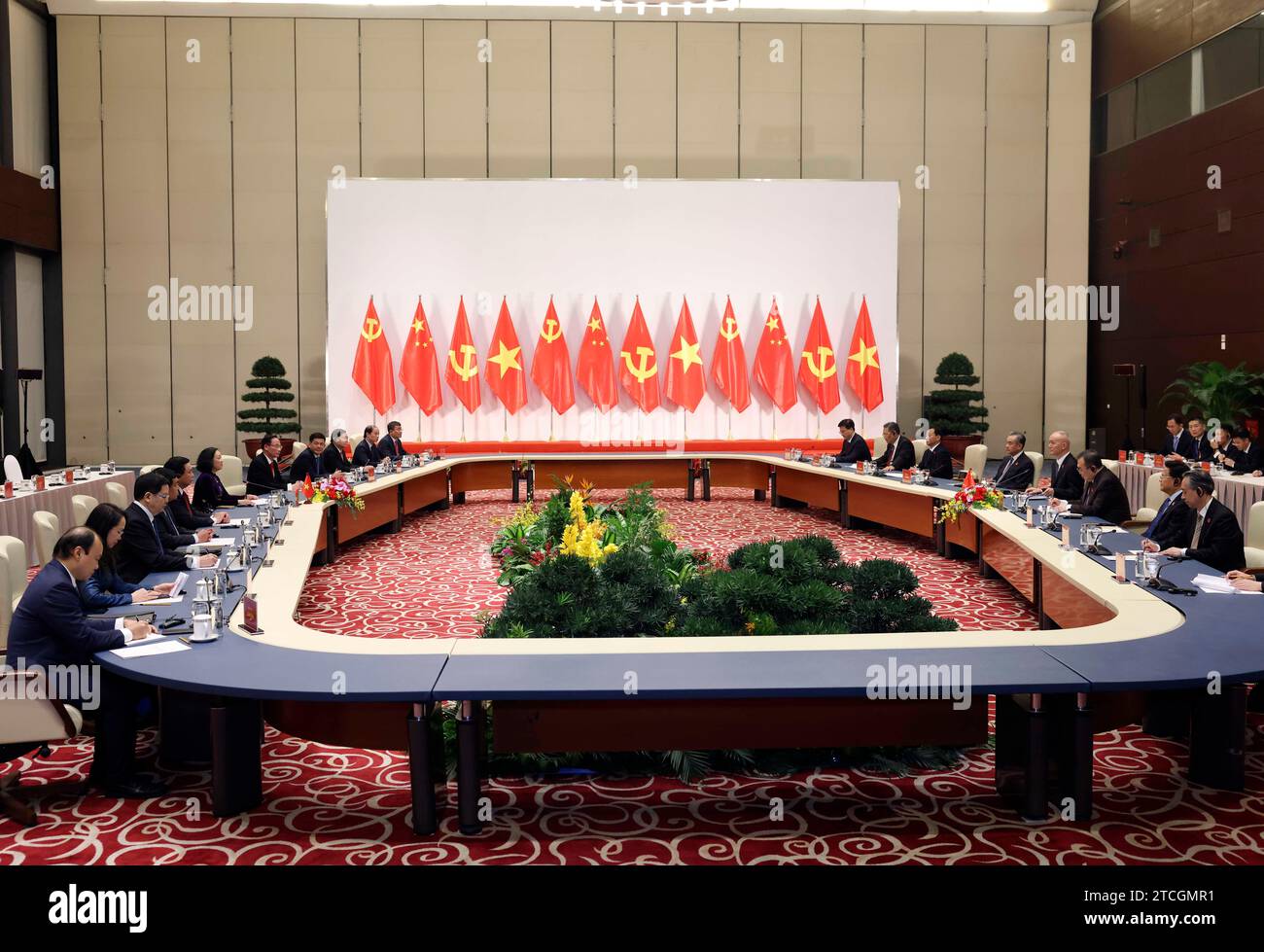 Hanoi, Vietnam. 12th Dec, 2023. Cai Qi, a member of the Standing ...