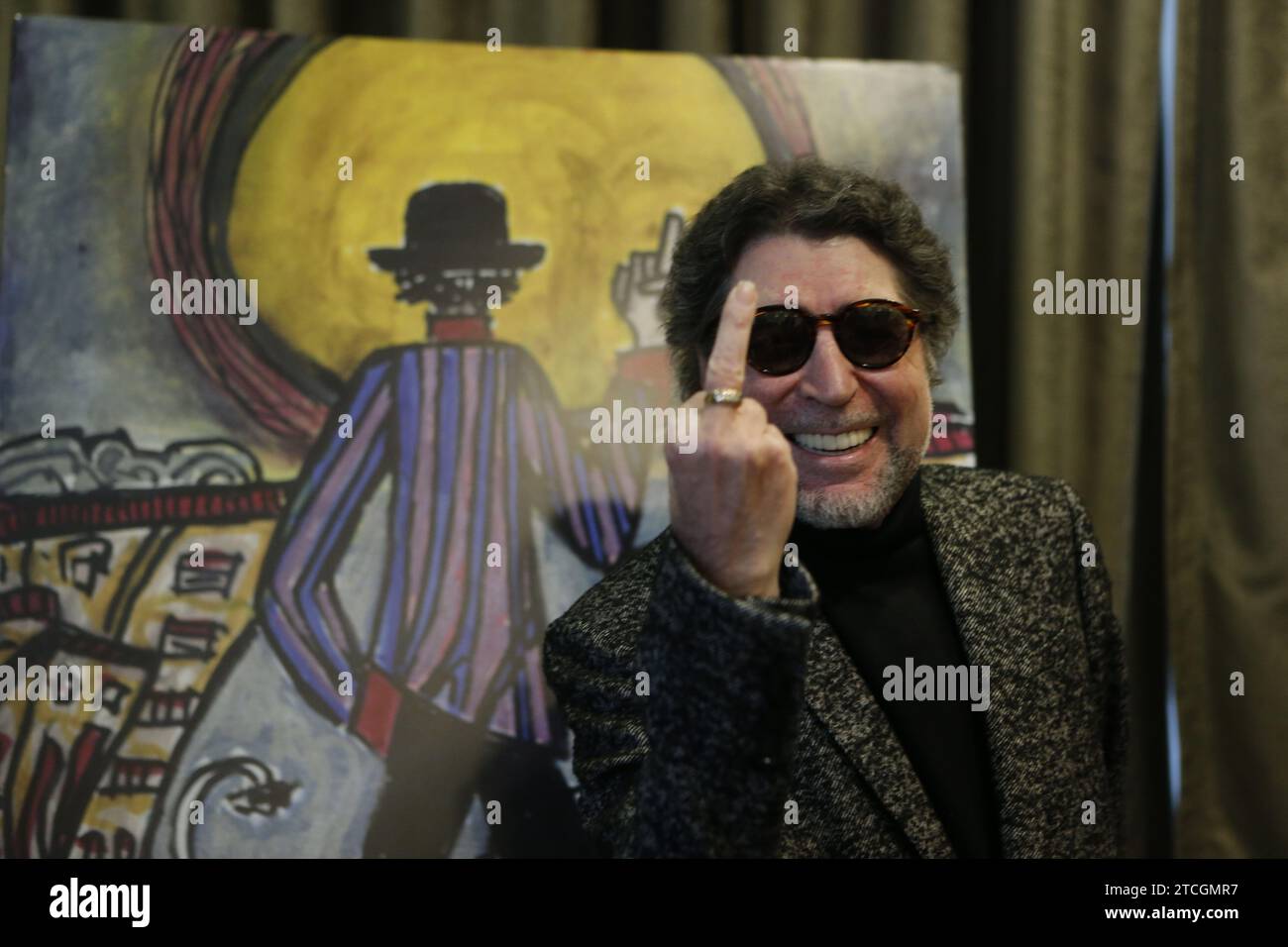 Madrid, 12/19/2013. Presentation of the book by Joaquín Sabina. Photo ...