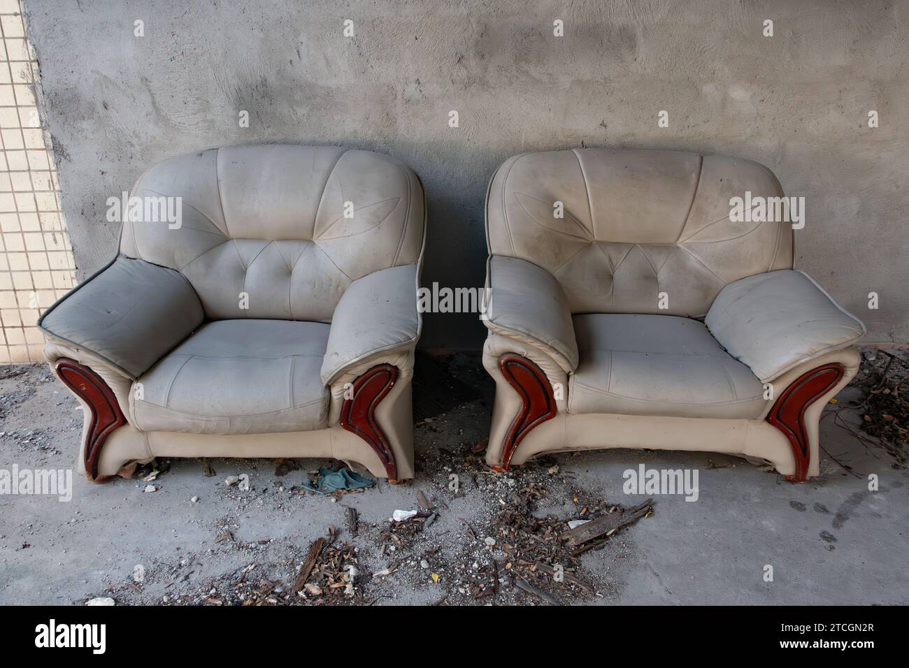 two sofa at horizontal composition Stock Photo - Alamy