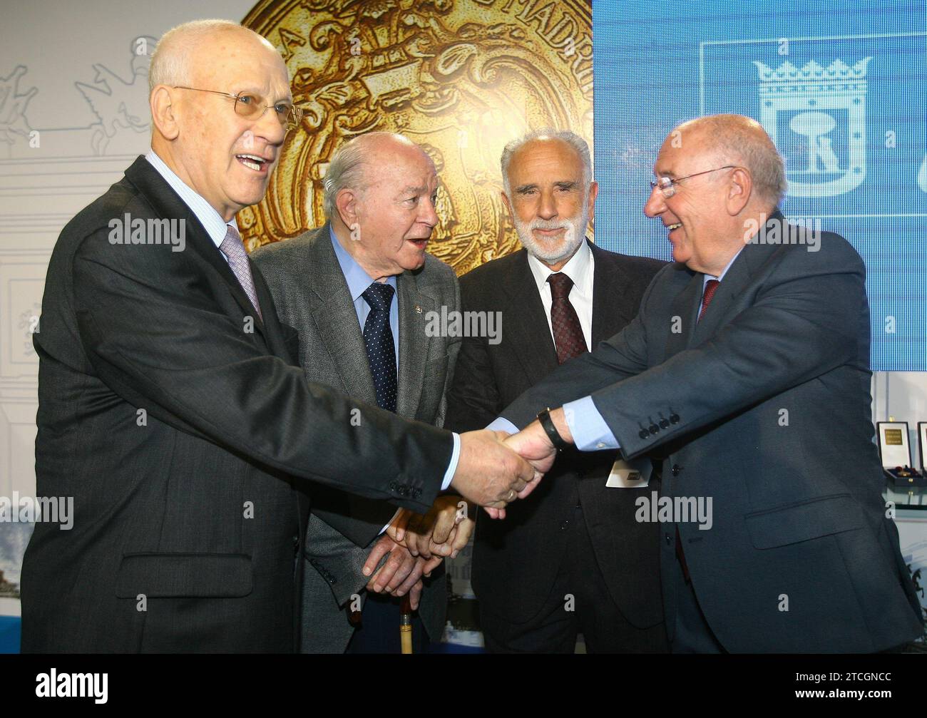Madrid, 05/15/2008. Presentation of the Gold medals from the Madrid ...