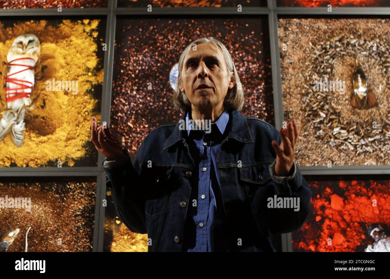 Madrid, 09/12/2013. Exhibition of the photographer Manuel Vilariño ...