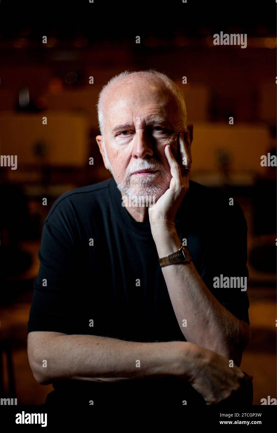 Madrid, 08/16/2013. Interview with the orchestra director Jesús López ...