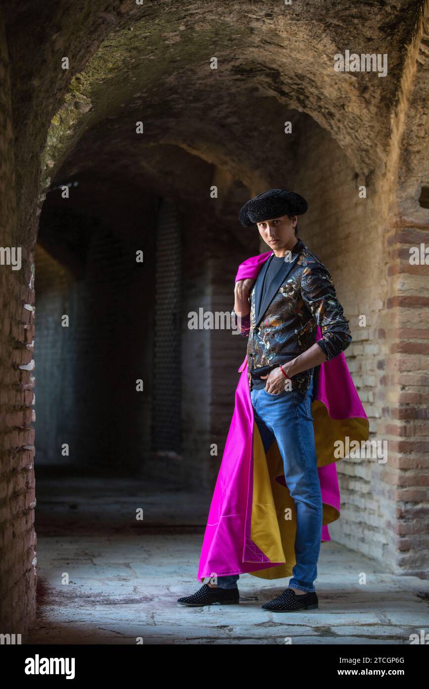 Santiponce (Seville), 05/05/2021, Interview with Roca Rey at the ...