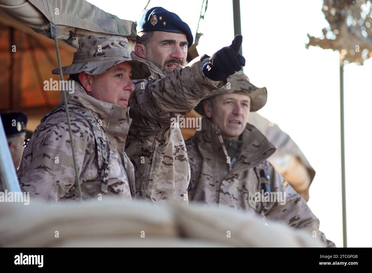 Zaragoza November 29, 2013 His Royal Highness the Prince of Asturias ...
