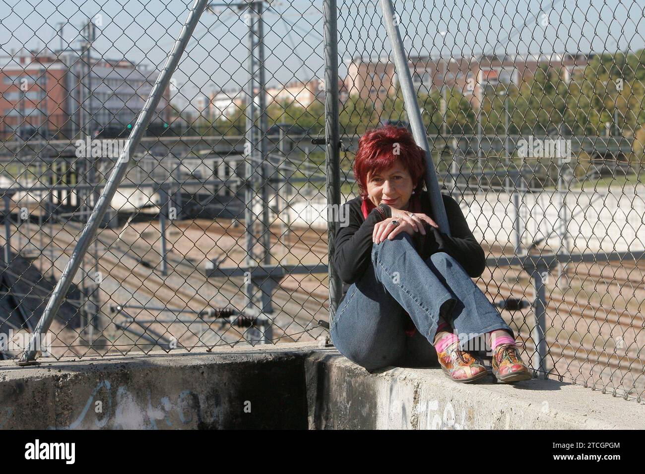 Córdoba, 11/06/2007. Interview with the Writer Juana Castro. Photo ...