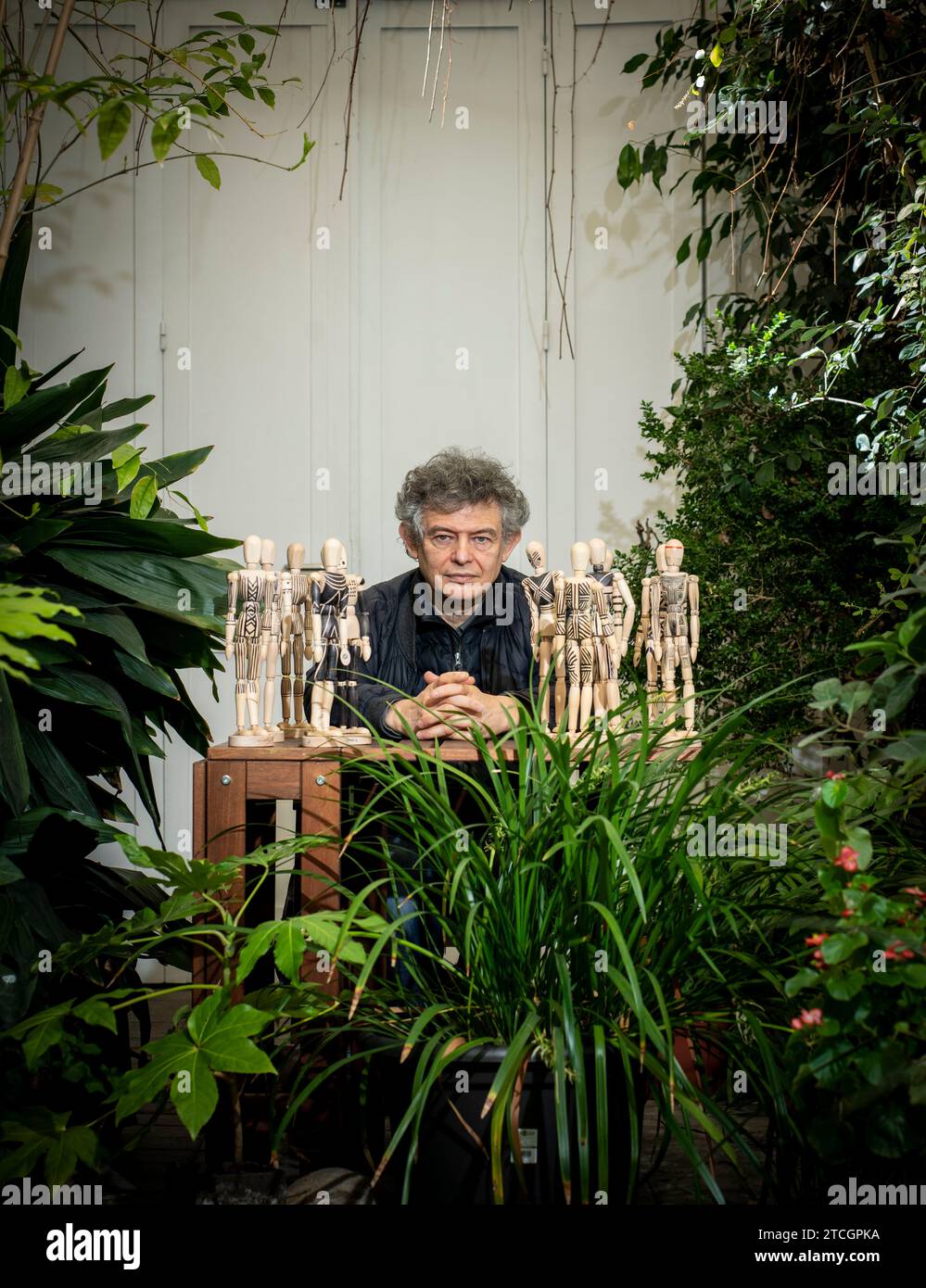 Madrid, 02/19/2021. Interview with the painter and photographer José ...