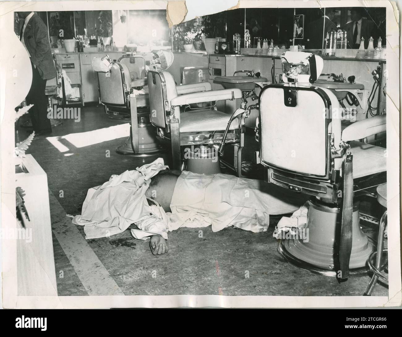New York (United States), 10/25/1957. Murder of mobster Albert ...