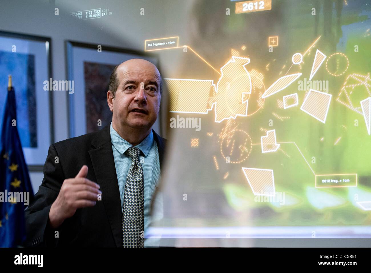 Torrejón de Ardoz (Madrid), 07/28/2021. Headquarters of the European ...