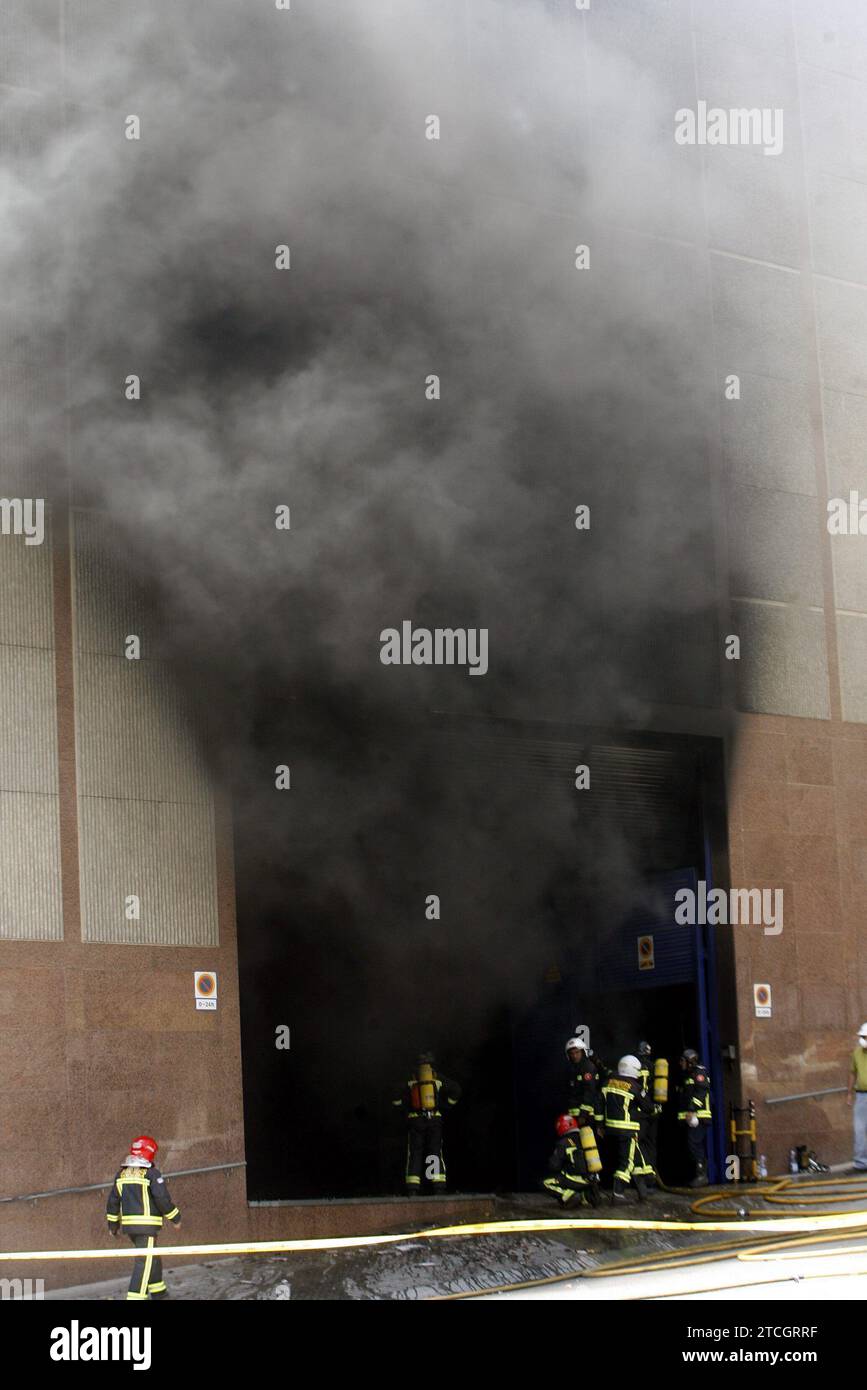 07/23/2007. Barcelona, 07/23/07. Members of the Barcelona Fire ...