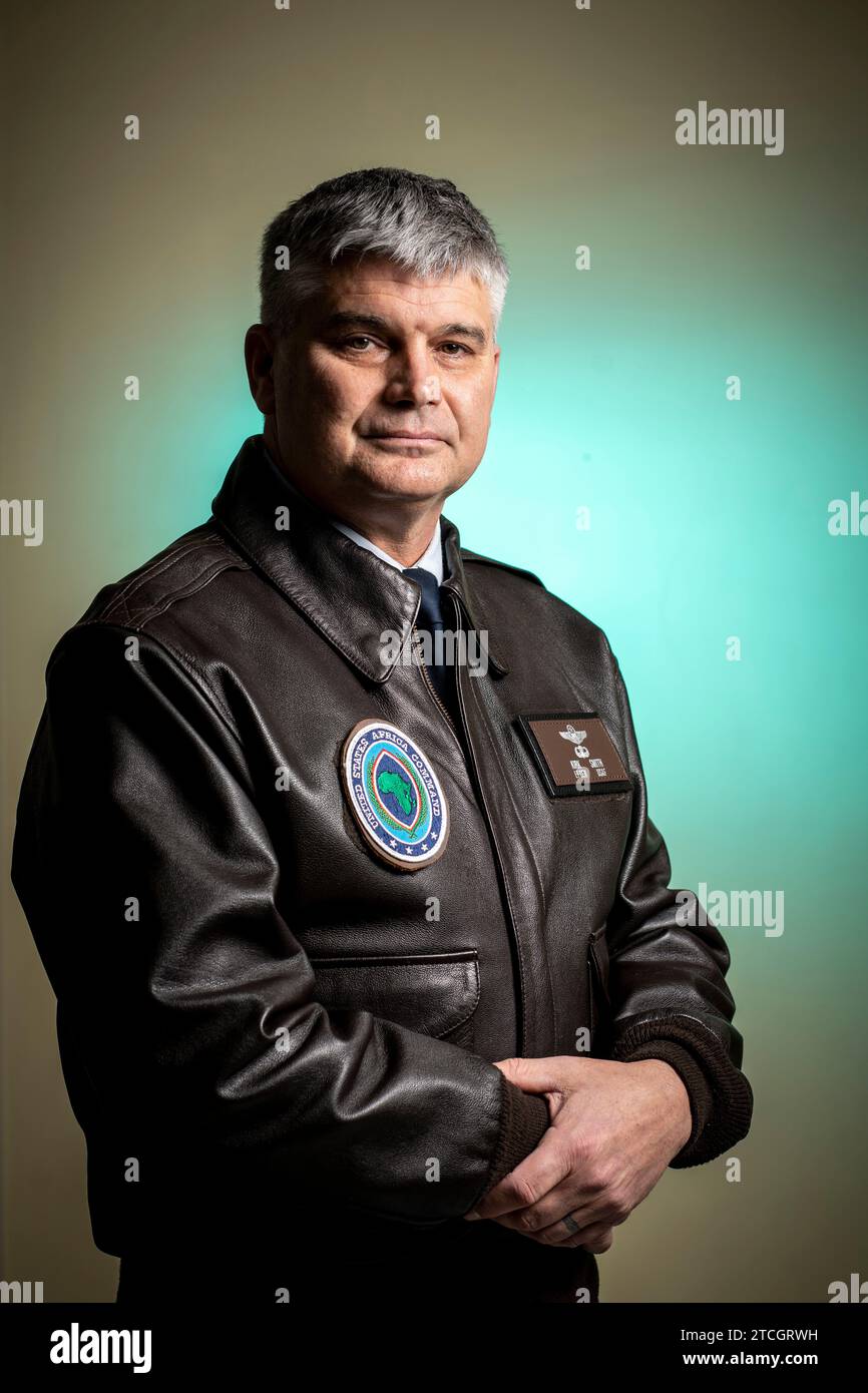 Madrid, 02/17/2021. Interview with Kirk Willim Smith, a lieutenant ...