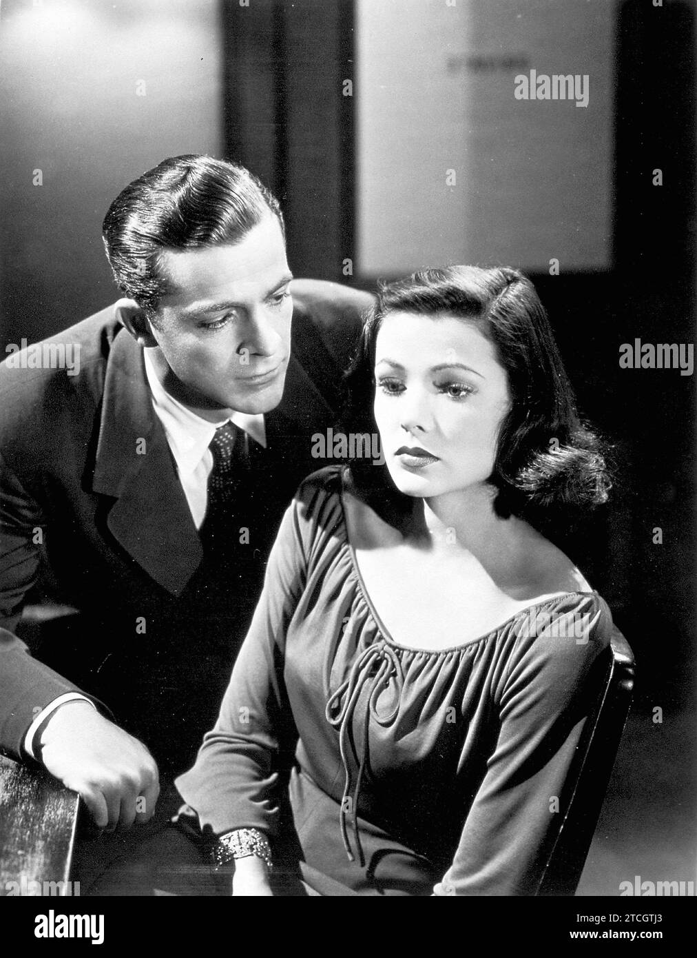 Laura 1944 gene tierney Black and White Stock Photos & Images - Alamy