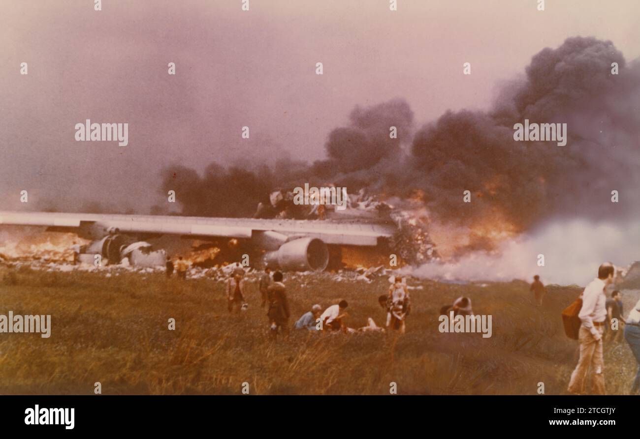 San Cristóbal de La Laguna (Santa Cruz de Tenerife), 03/27/1977. Air ...