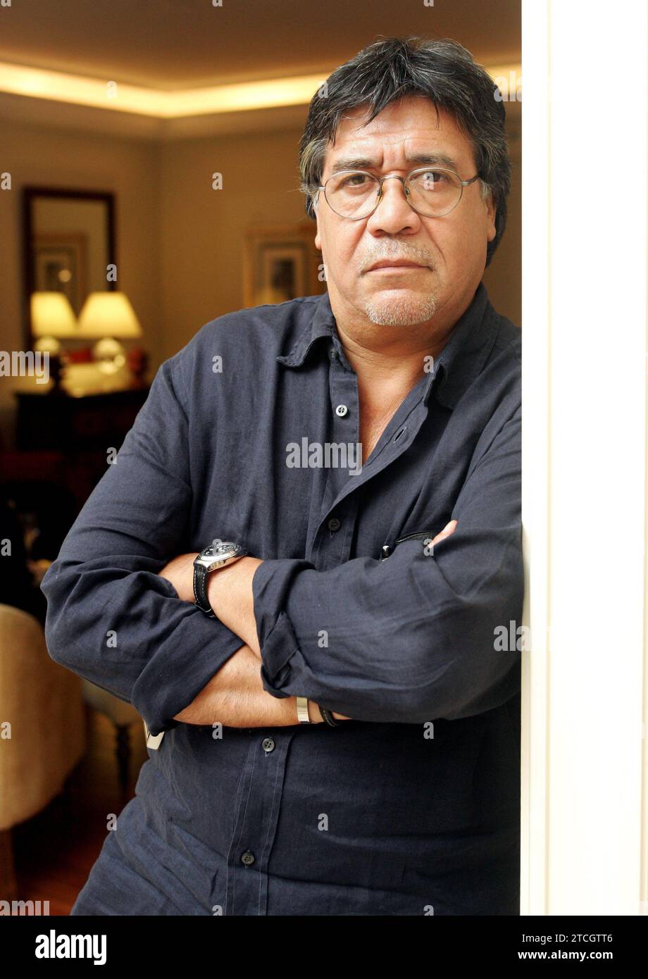 Madrid, 09/18/2008. Luis Sepúlveda, Writer. Photo: Julián de Domingo ...