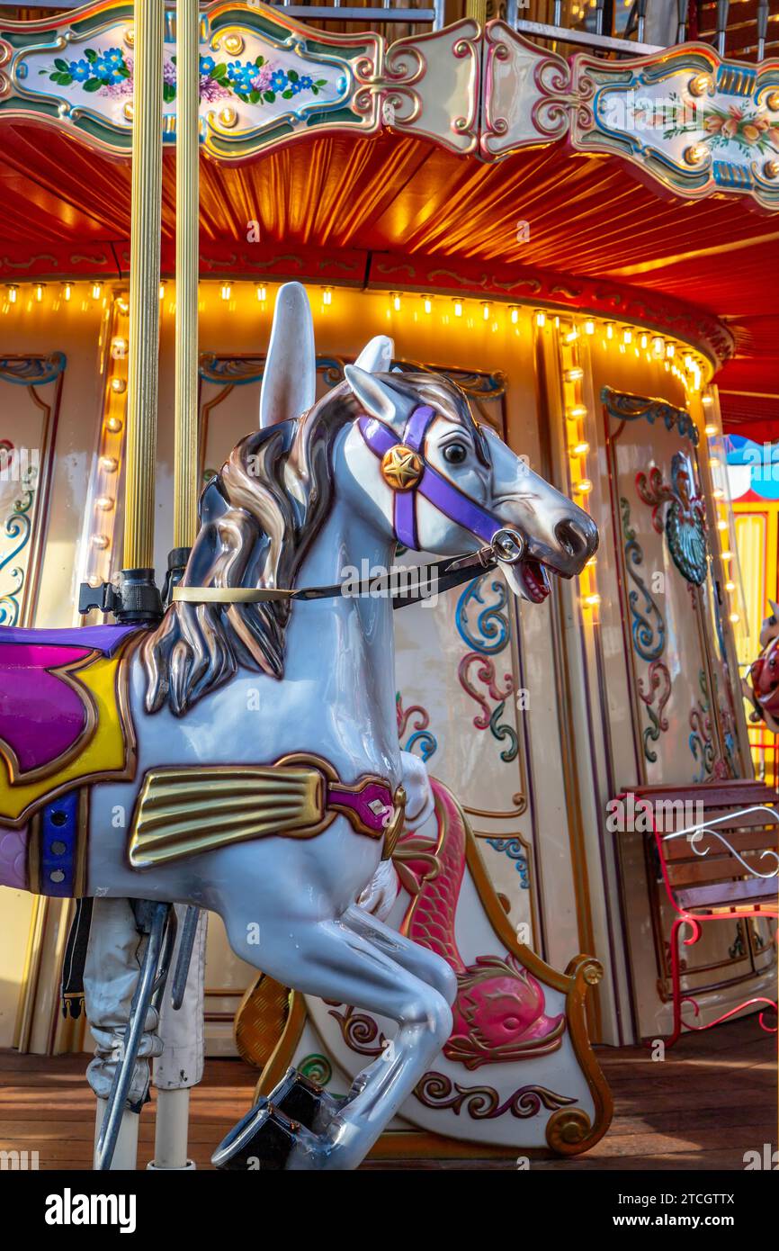 The San Francisco Carousel at Fishermans' Wharf in San Francisco ...