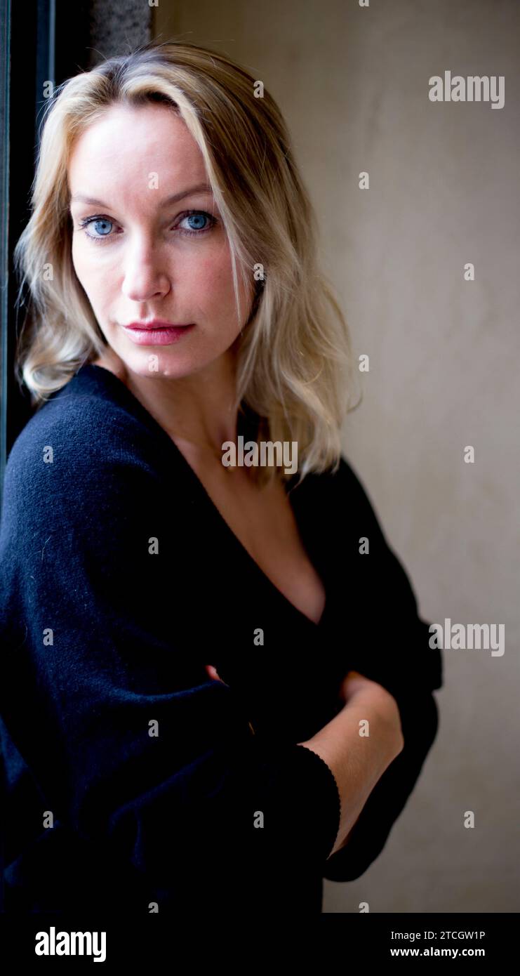 Madrid, 03/29/2016. Interview with British writer and historian Lisa ...