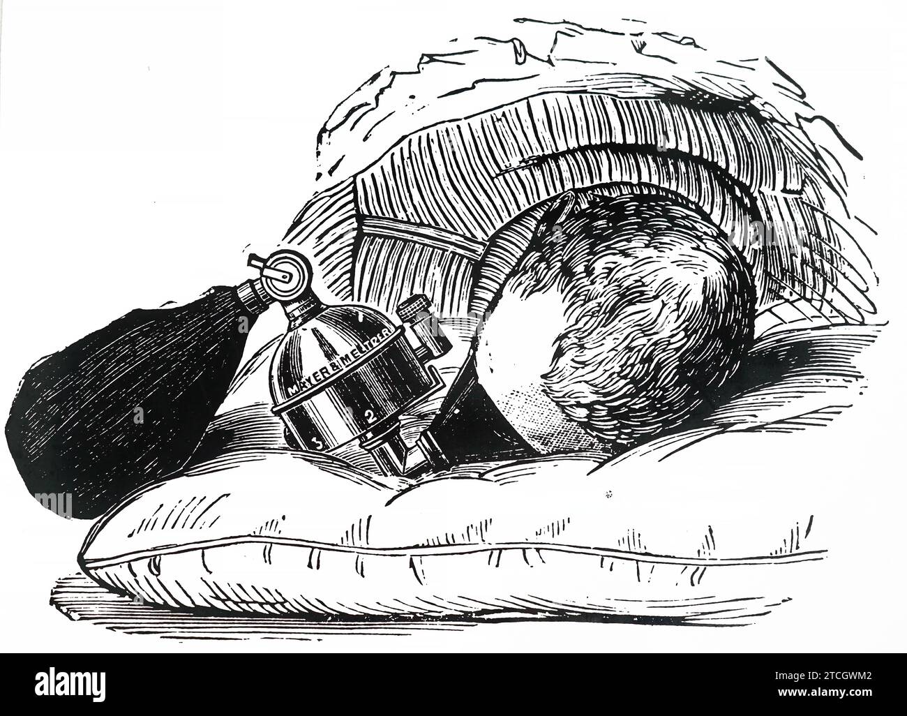 Charles Sheppard's angular adjuster which enabled Clover's ether ...