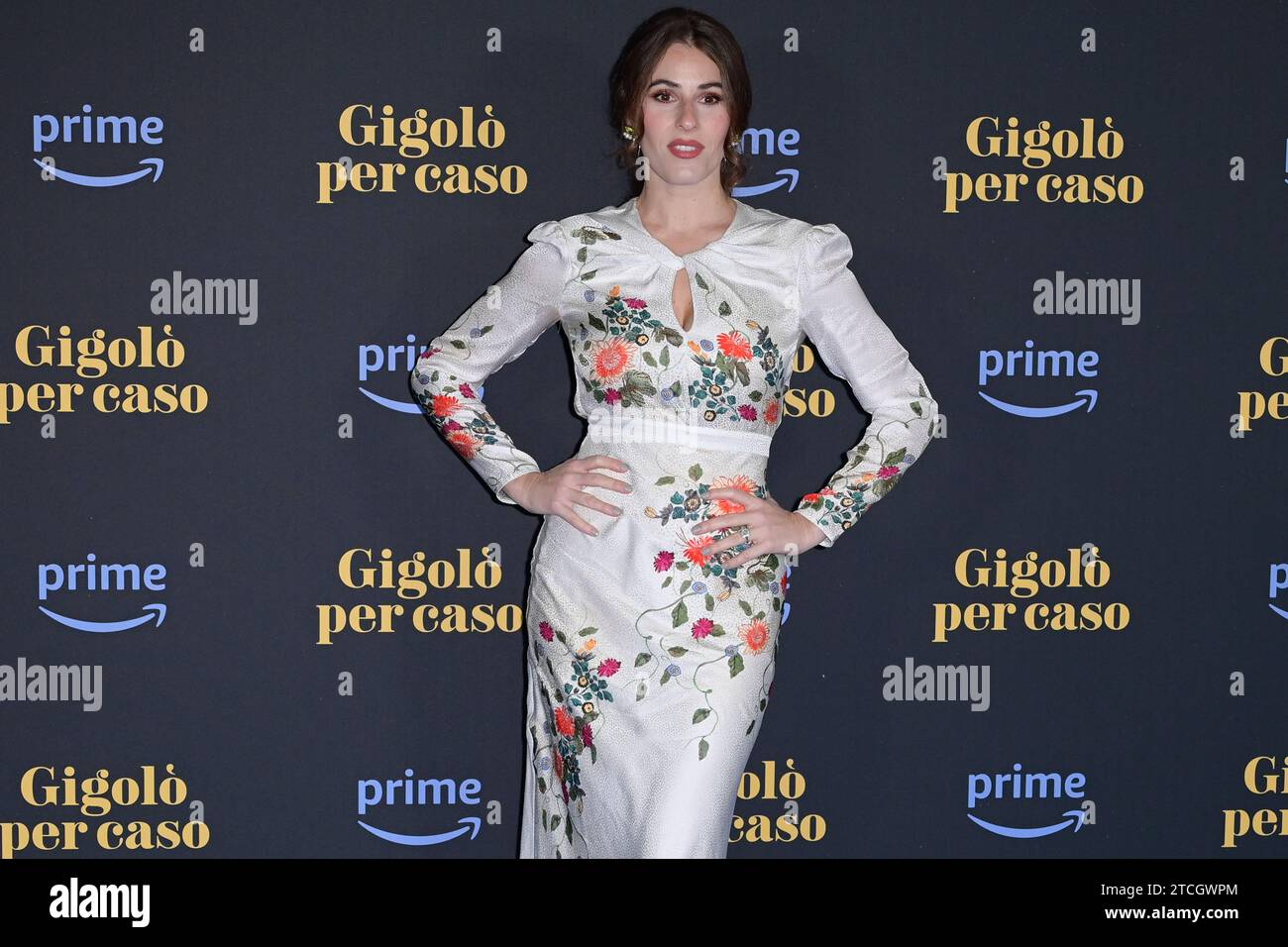 Rome, Italy. 12th Dec, 2023. Diana Del Bufalo attends the blu carpet of ...